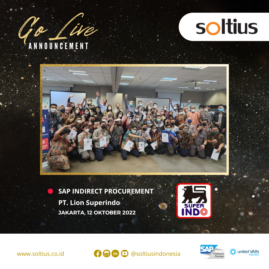 Go-Live SAP Indirect Procurement - PT. Lion Superindo