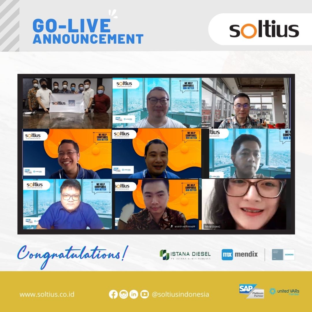 GO LIVE of Mendix - Sales Force Automation at PT. Istana Surya Perkasa ...